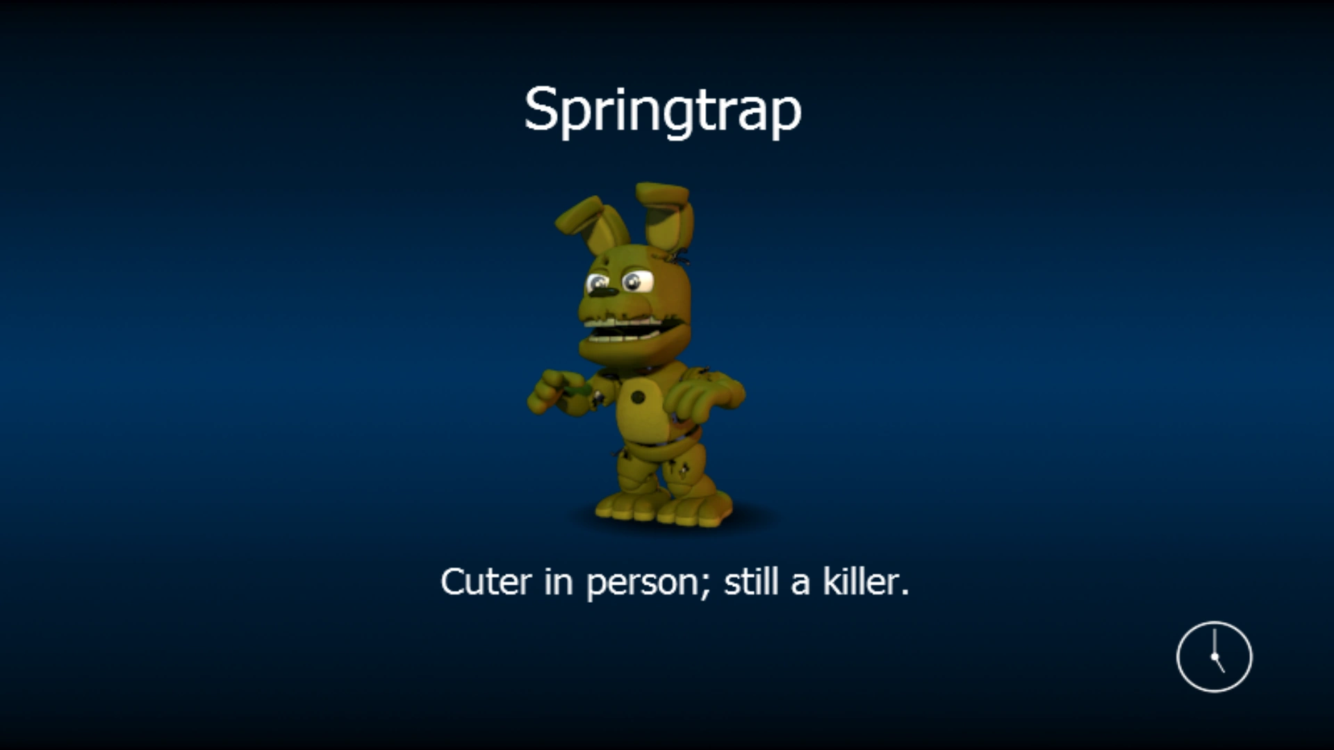 Image - Springtrap load.png | Five Nights at Freddy's World Wikia ...