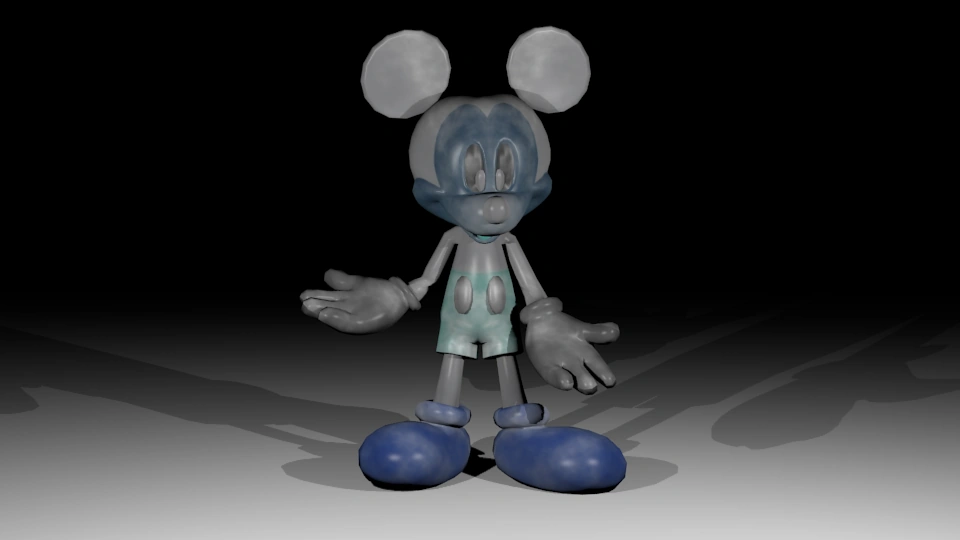 Abandoned Photo Negative Mickey | Five Nights at Treasure Island RP ...