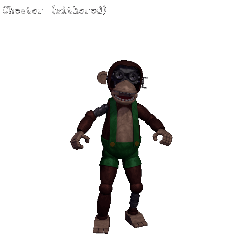 Chester The Chimpanzee | Five Nights at Candy's Wikia | FANDOM powered ...