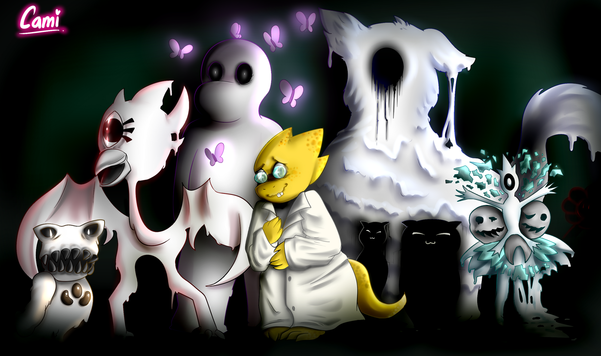 Alphys Glitchtale Wikia Fandom Powered By Wikia