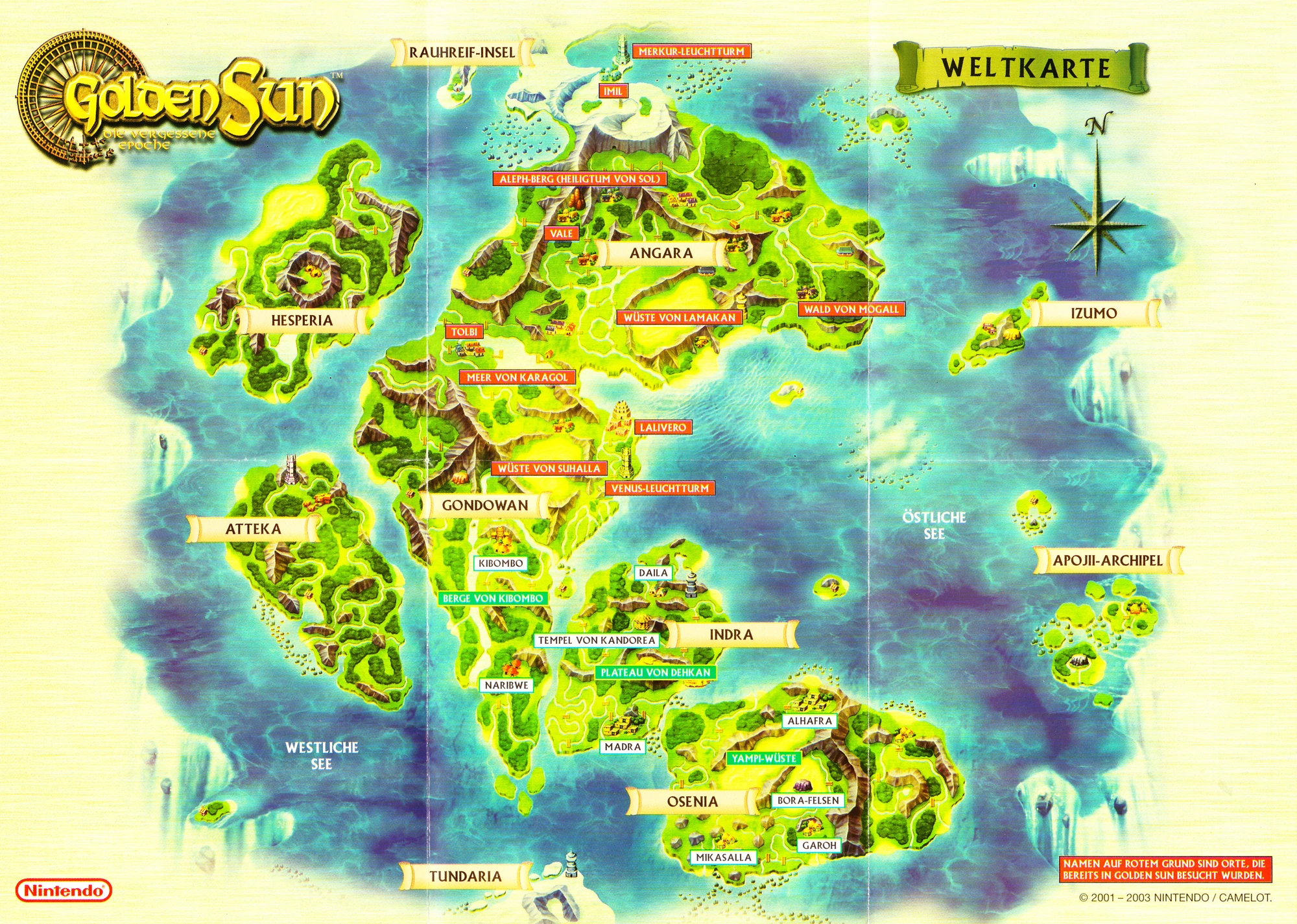 Datei:Weltkarte Weyard.jpg | Golden Sun Wiki | Fandom powered by Wikia