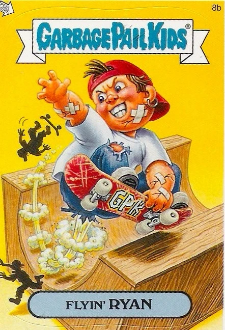 Image - FLYIN RYAN.jpeg | Garbage Pail Kids Wiki | Fandom powered by Wikia