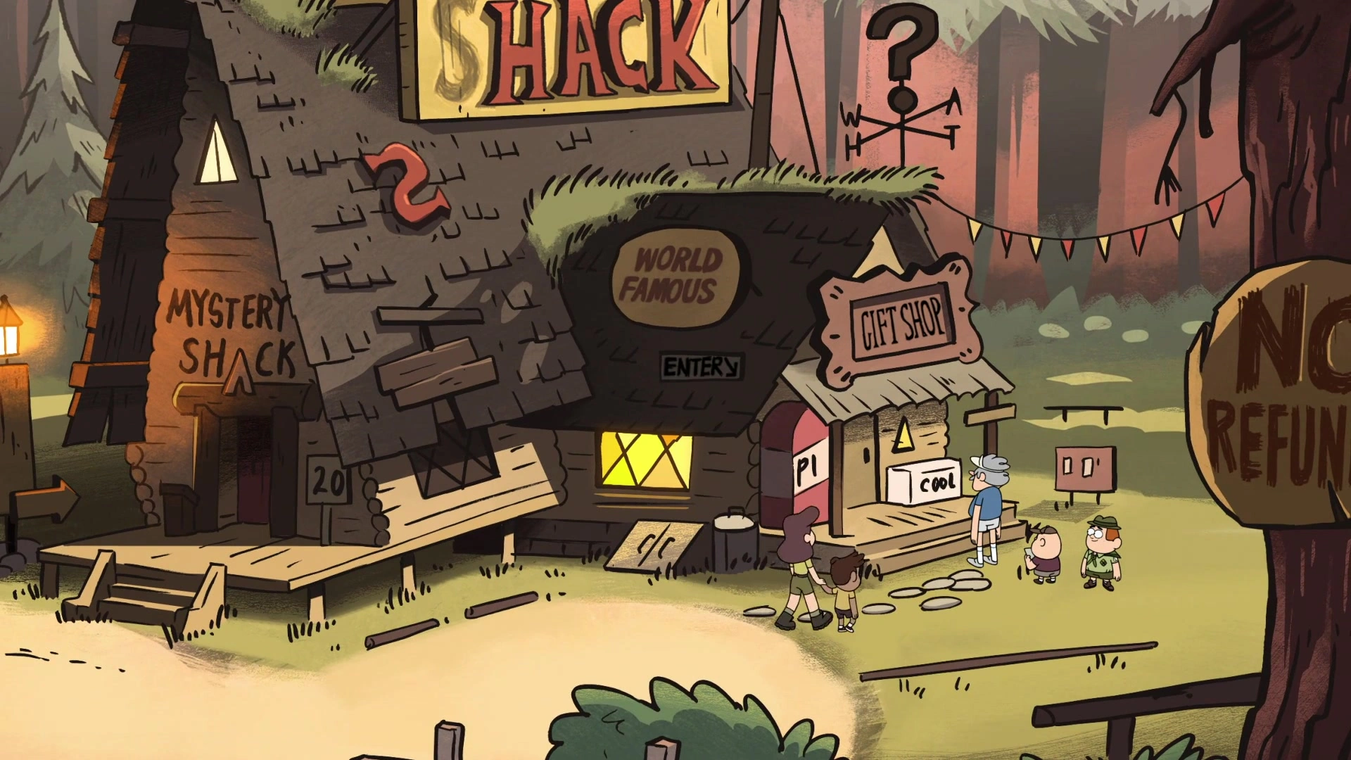 Image - S1e6 Shack close up.png | Gravity Falls Wiki | Fandom powered ...