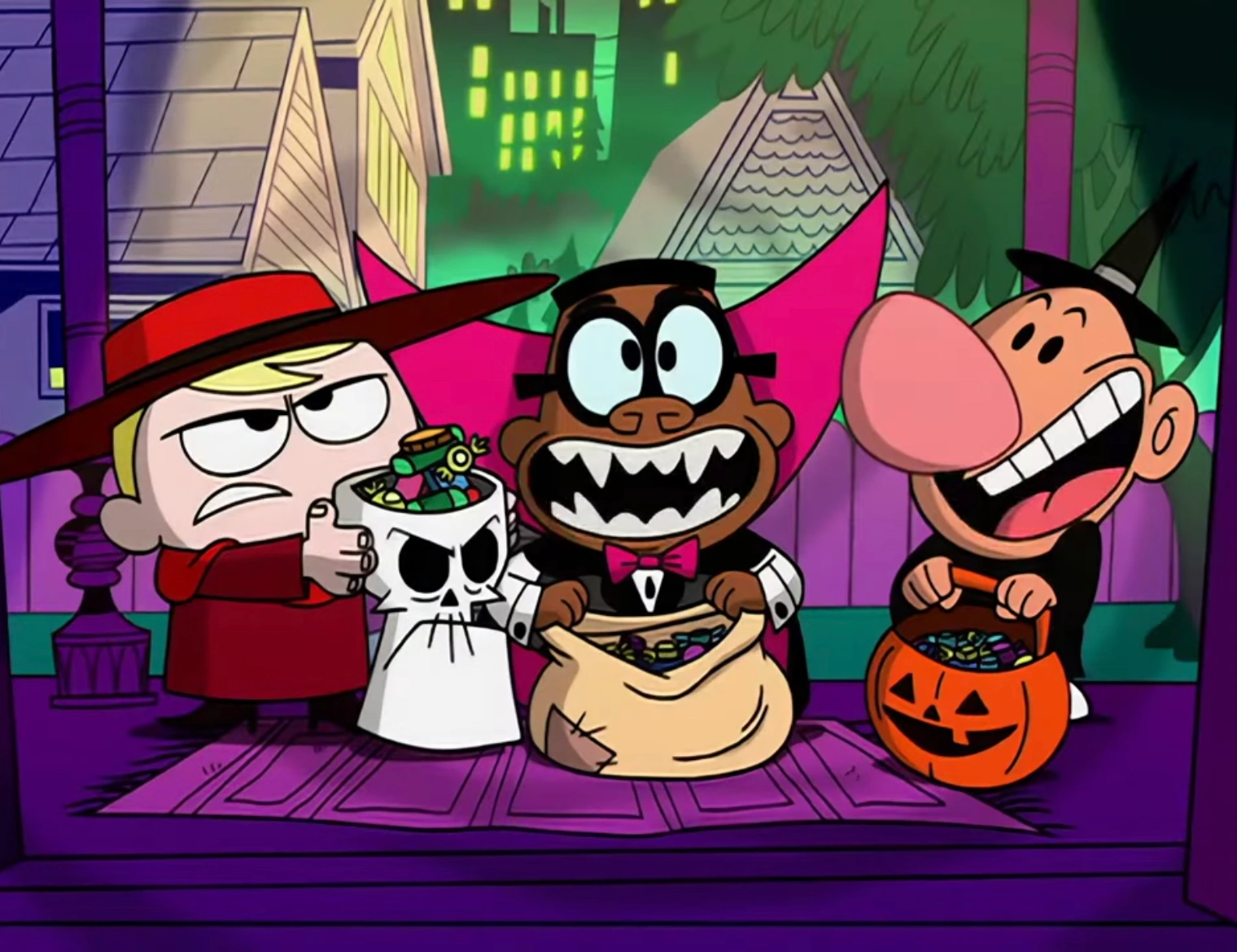 Image - Billy, Irwin and Mandy in Halloween costumes.png | The Grim ...