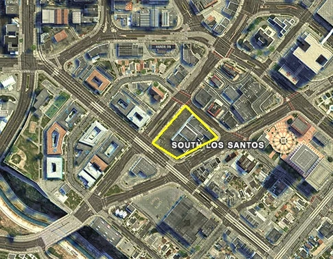 Image - Strawberry Plaza GTAV Map Location.jpg | GTA Wiki | FANDOM ...