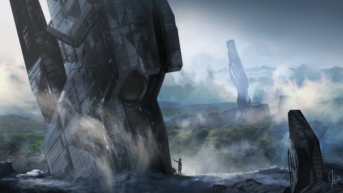 Image - Halo-4-concept-artwork-forerunner-structures.jpg | Halo ...
