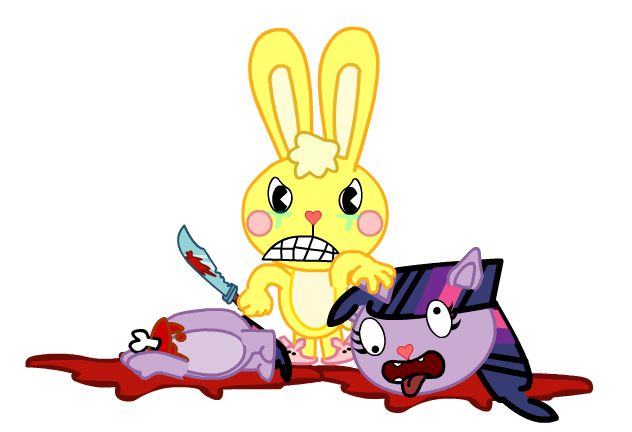 Image - Htf cuddles revenge by htfmegaman-d4jgs3a.png | Happy Tree ...