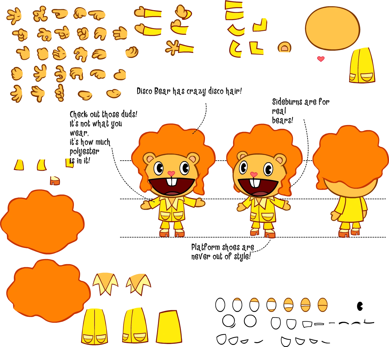 Image - DiscoBear AllBase.png | Happy Tree Friends Wiki | FANDOM ...