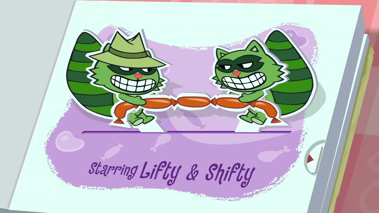Image - Lifty and Shifty's TV Season Intro.gif | Happy Tree Friends ...