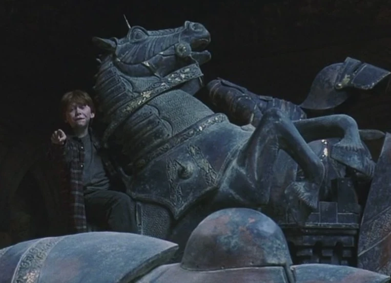 Image - Ron directing the chess game.jpg | Harry Potter Wiki | FANDOM ...