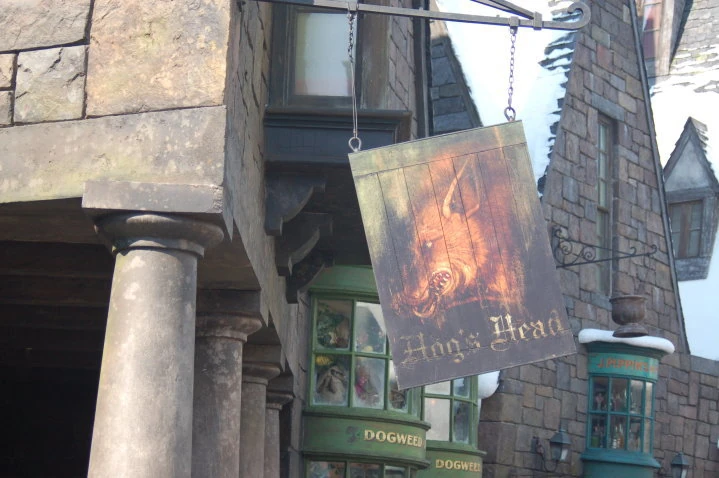 Image - Hogs Head Sign.jpg | Harry Potter Wiki | Fandom powered by Wikia