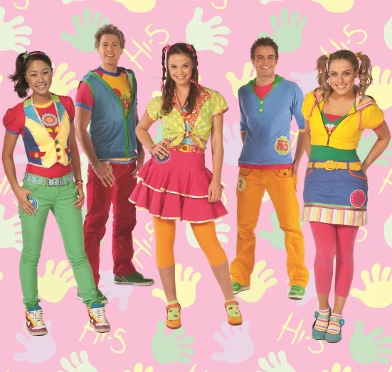 Image - Hi-5 band - Stevie, Lauren, Tim, Casey and Dayen .jpg | Hi-5 TV ...