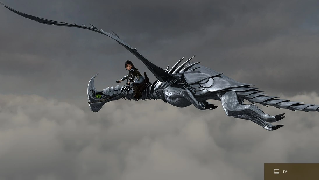 Image - Heather & Windshear with saddle.jpg | How to Train Your Dragon ...