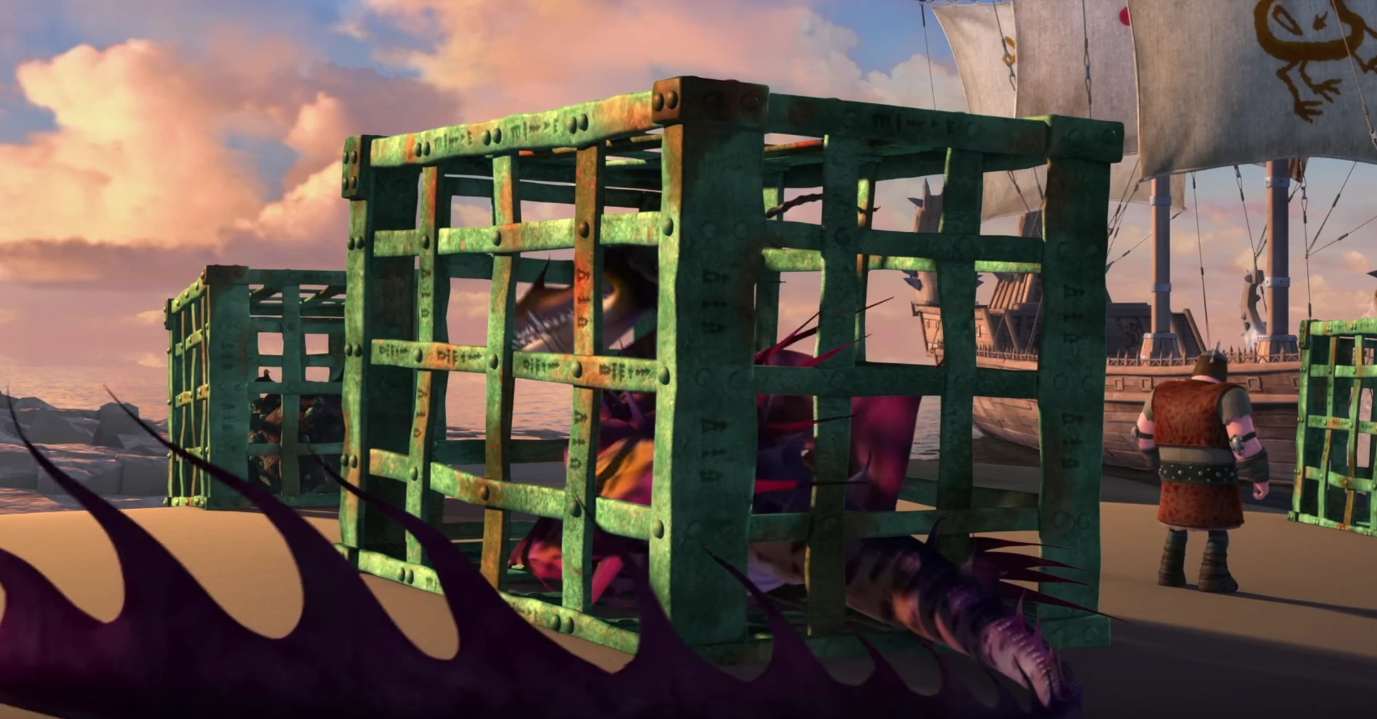 Image - Cagecruncher in Cage.png | How to Train Your Dragon Wiki ...
