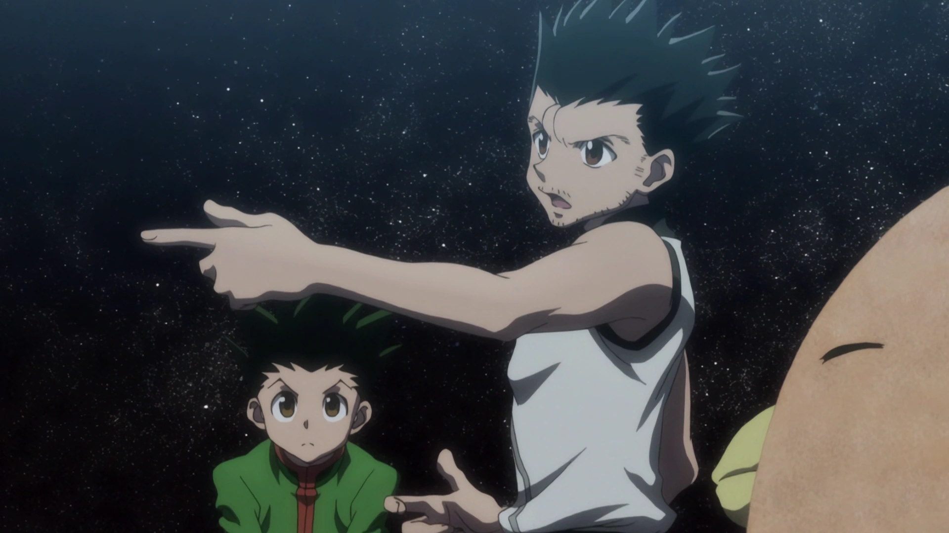 Image - Ging and Gon exchanging stories.png | Hunterpedia | FANDOM ...