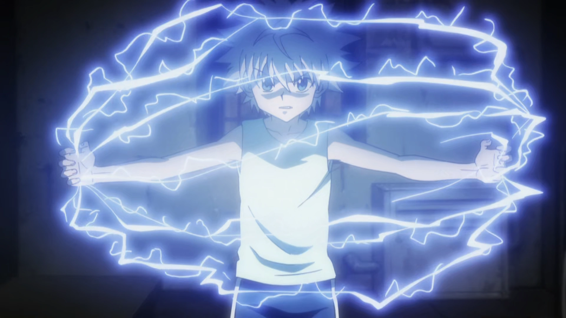 Image - Killua transmuting electricity.png | Hunterpedia | FANDOM ...