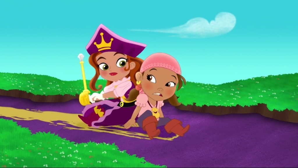 Image Izzy And The Pirate Princess Fell Jake And The Never Land