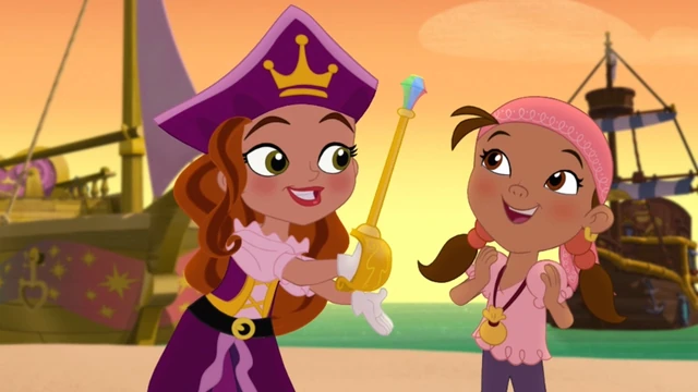 Image - Izzy&Pirate Princess-The Never Rainbow04.jpg | Jake and the ...