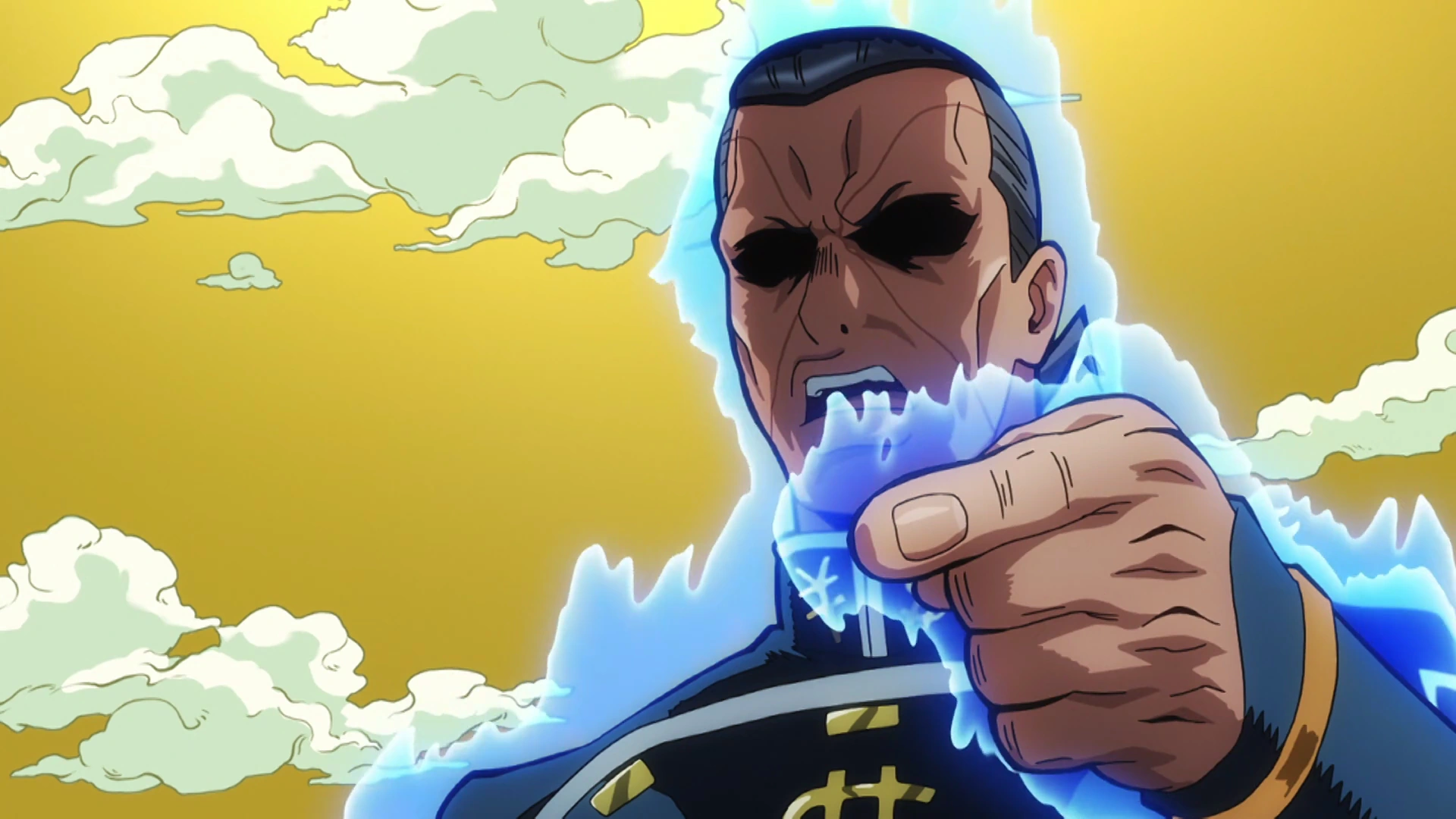 Image - Okuyasu threatening RHCP.png | JoJo's Bizarre Encyclopedia ...