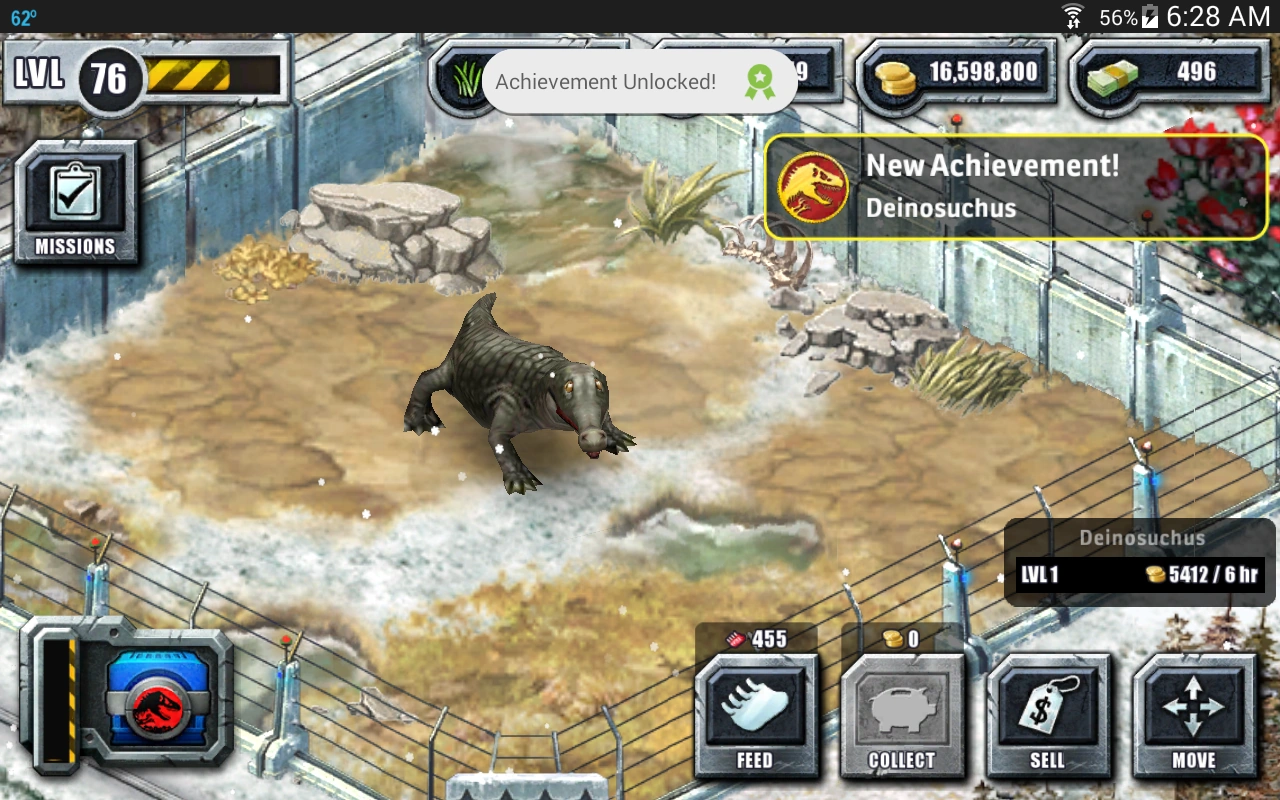 Jurassic Park Builder Megaloceros Battle 1st Evolution