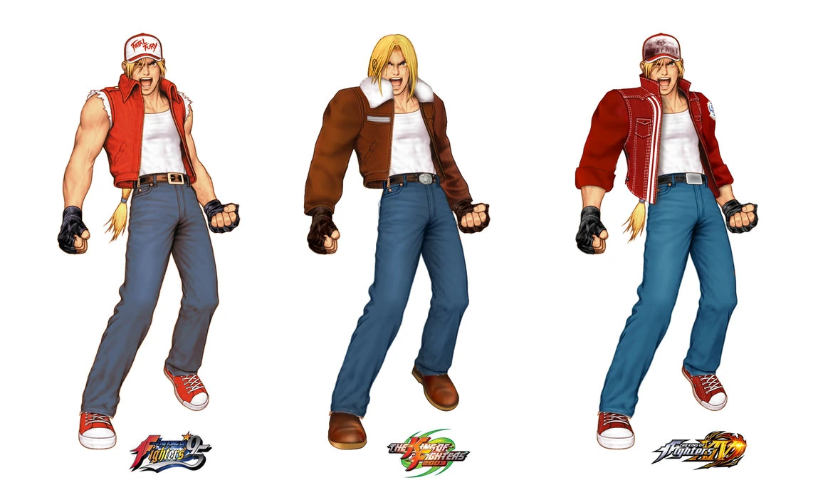 Imagen - Evolucion-Terry-KOF.jpg | The King of Fighters Wiki | FANDOM ...