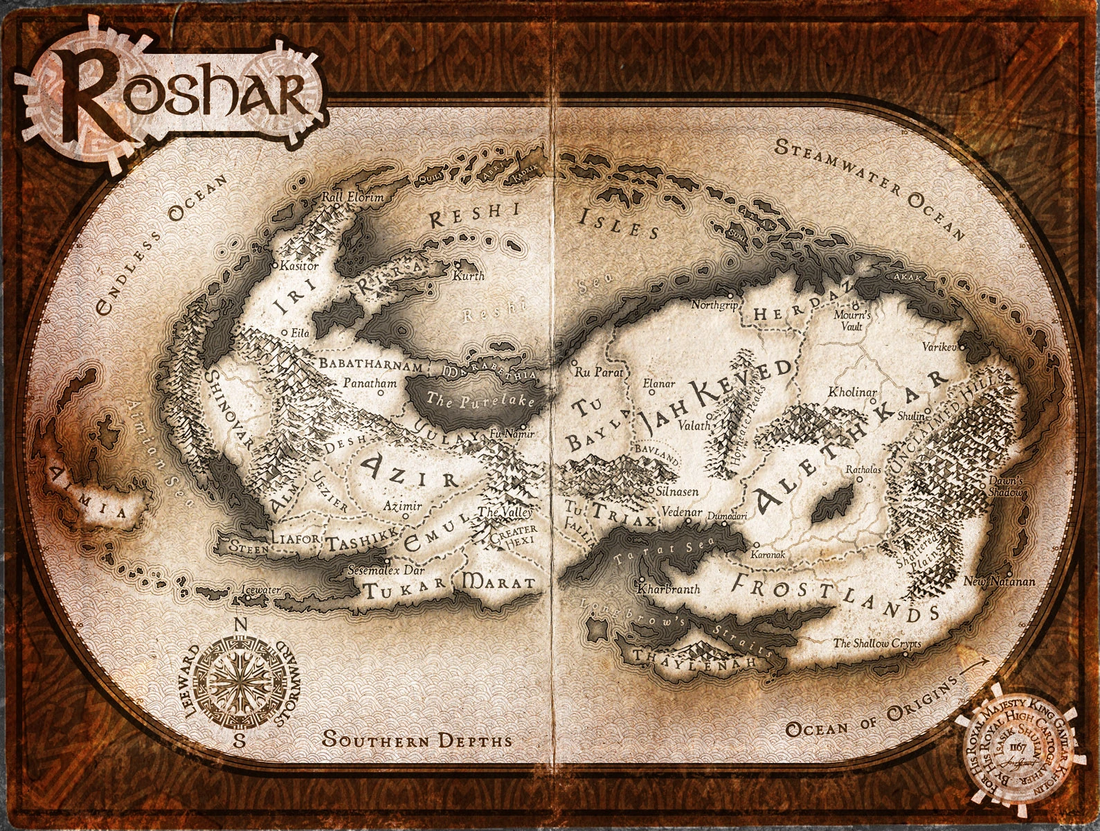 Immagine - Roshar.jpg | Le Cronache della Folgoluce Wiki | FANDOM ...