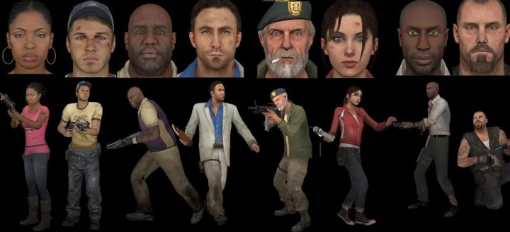 Image - Survivorsl4dandl4d2.jpg | Left 4 Dead Wiki | FANDOM powered by ...