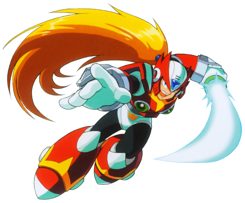 Image Zero Mega Man Picture Left Handed Wiki Fandom Powered