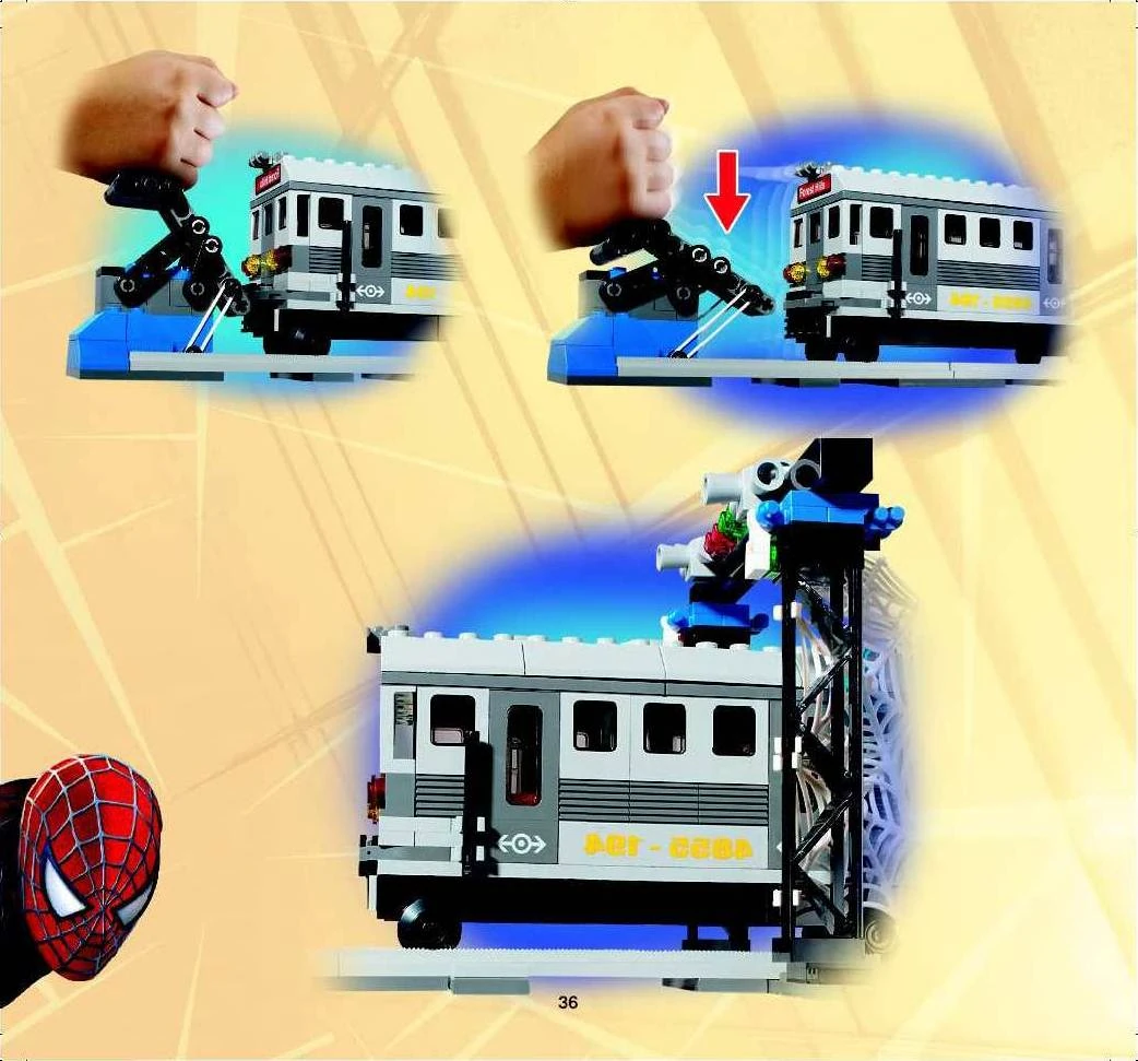 4855 Spider-Man's Train Rescue | Brickipedia | Fandom powered by Wikia