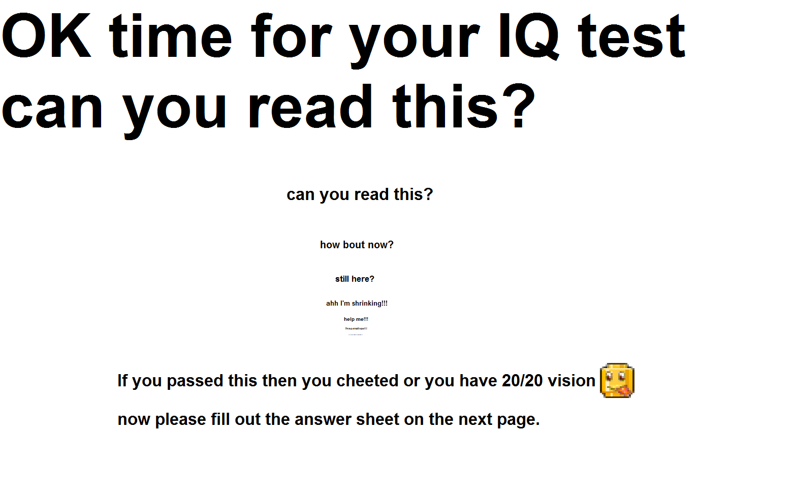 Free printable iq test with answers key - rarewa