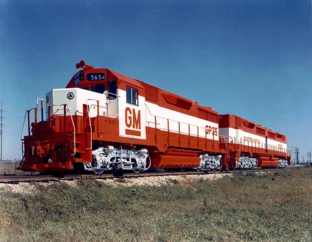 Image - EMD GP35 DD35 demonstrator set.jpg | Locomotive Wiki | Fandom ...