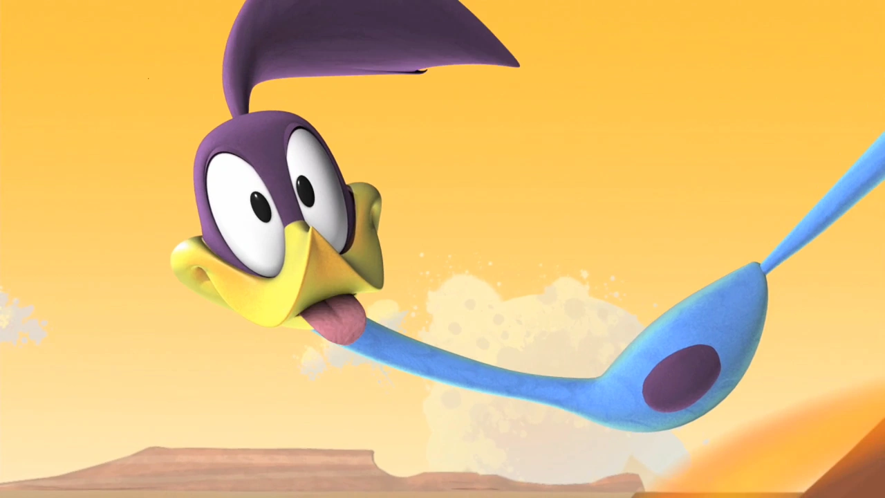 Image - Road Runner Sticks Out His Tongue.png | The Looney Tunes Show ...
