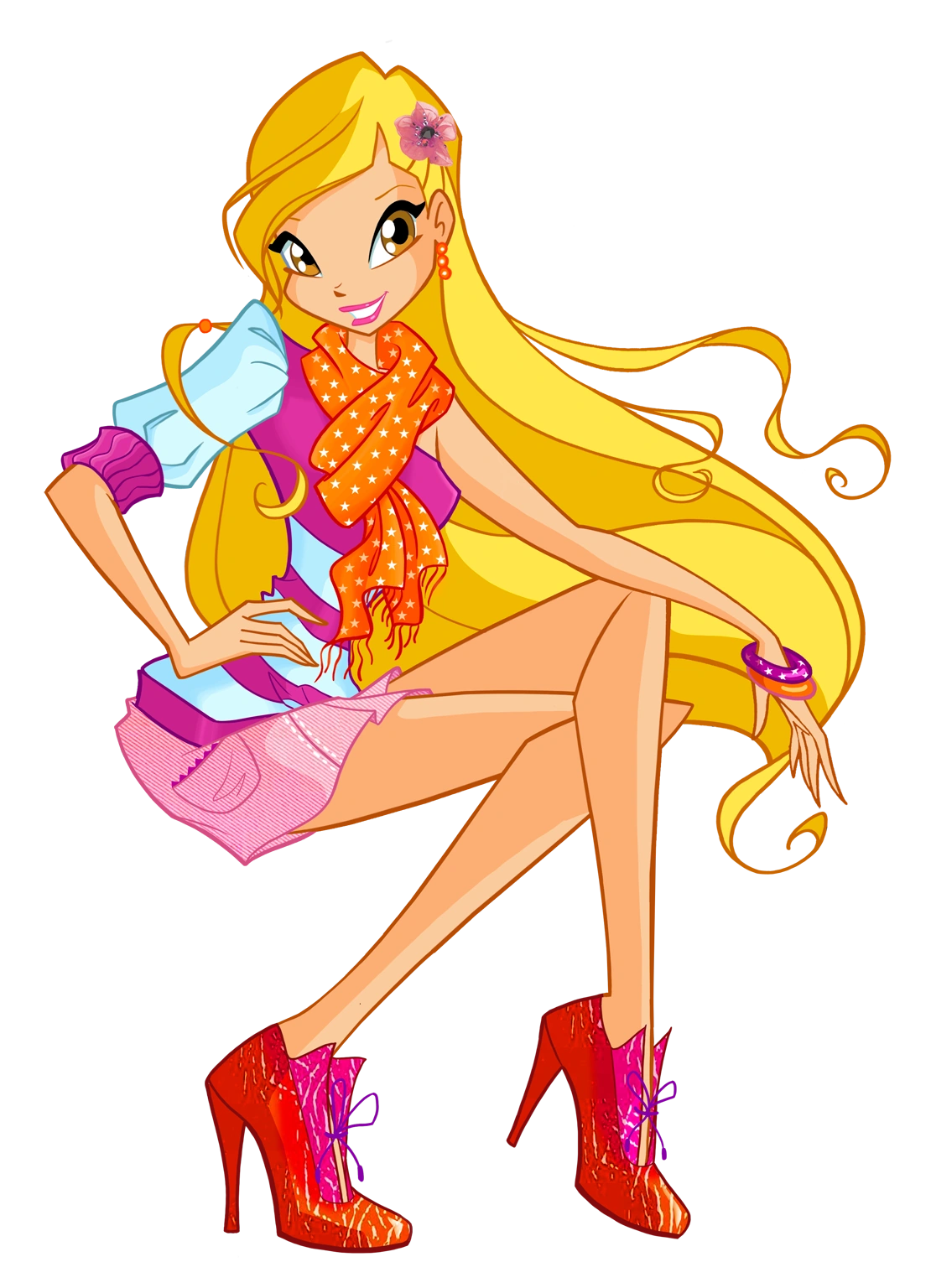 Image - Winx Club Stella s5 pose8.png | Magical Girl (Mahou Shoujo ...