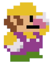 Imagen - Wario 8-bits.png | Mario Fanon Wiki | FANDOM powered by Wikia