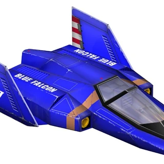 Blue Falcon - The Mario Kart Racing Wiki - Mario Kart, Mario Kart DS ...