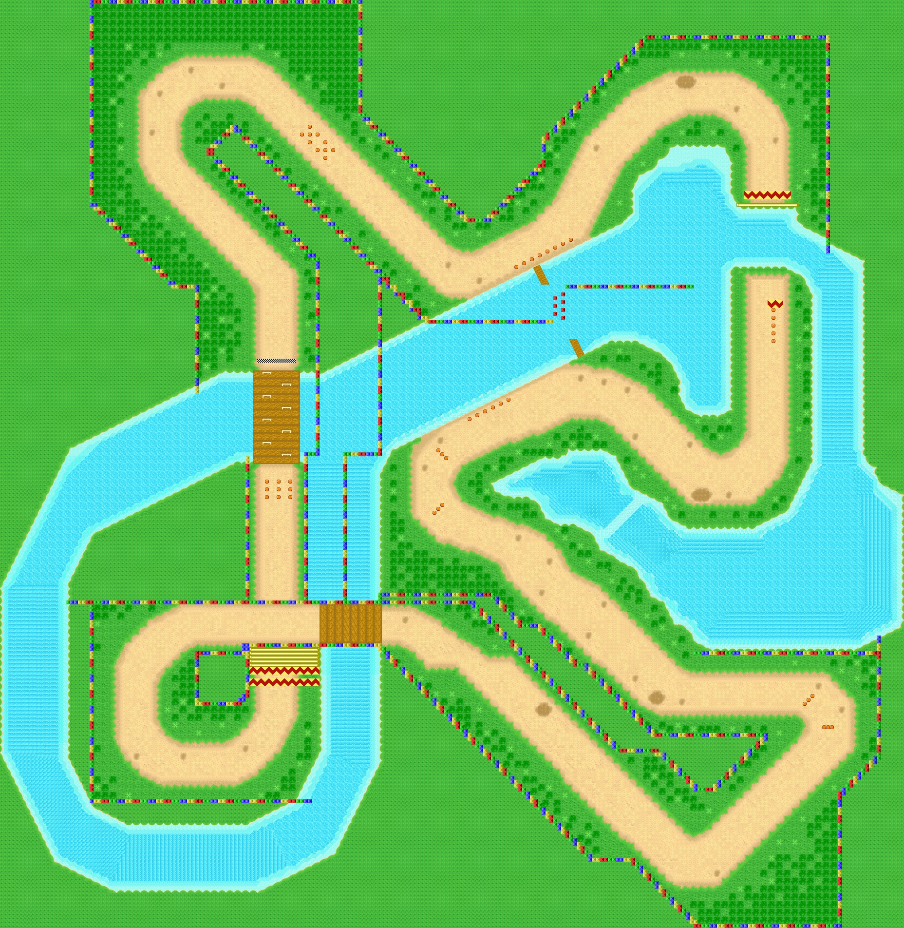 Image - GBA Riverside Park.png | Mario Kart Racing Wiki | FANDOM ...