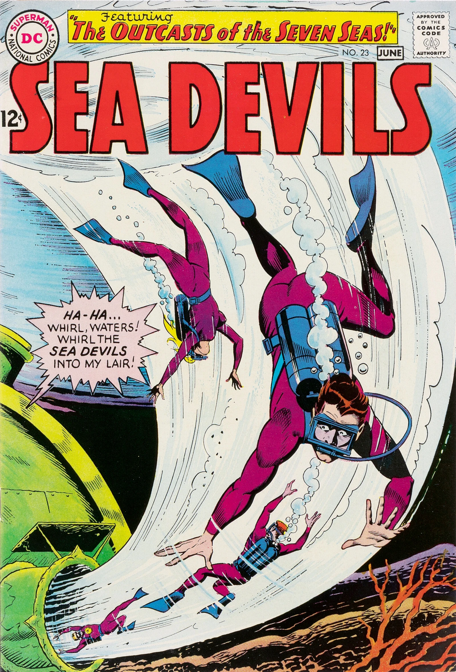 Sea Devils Vol 1 23 | DC Database | FANDOM powered by Wikia
