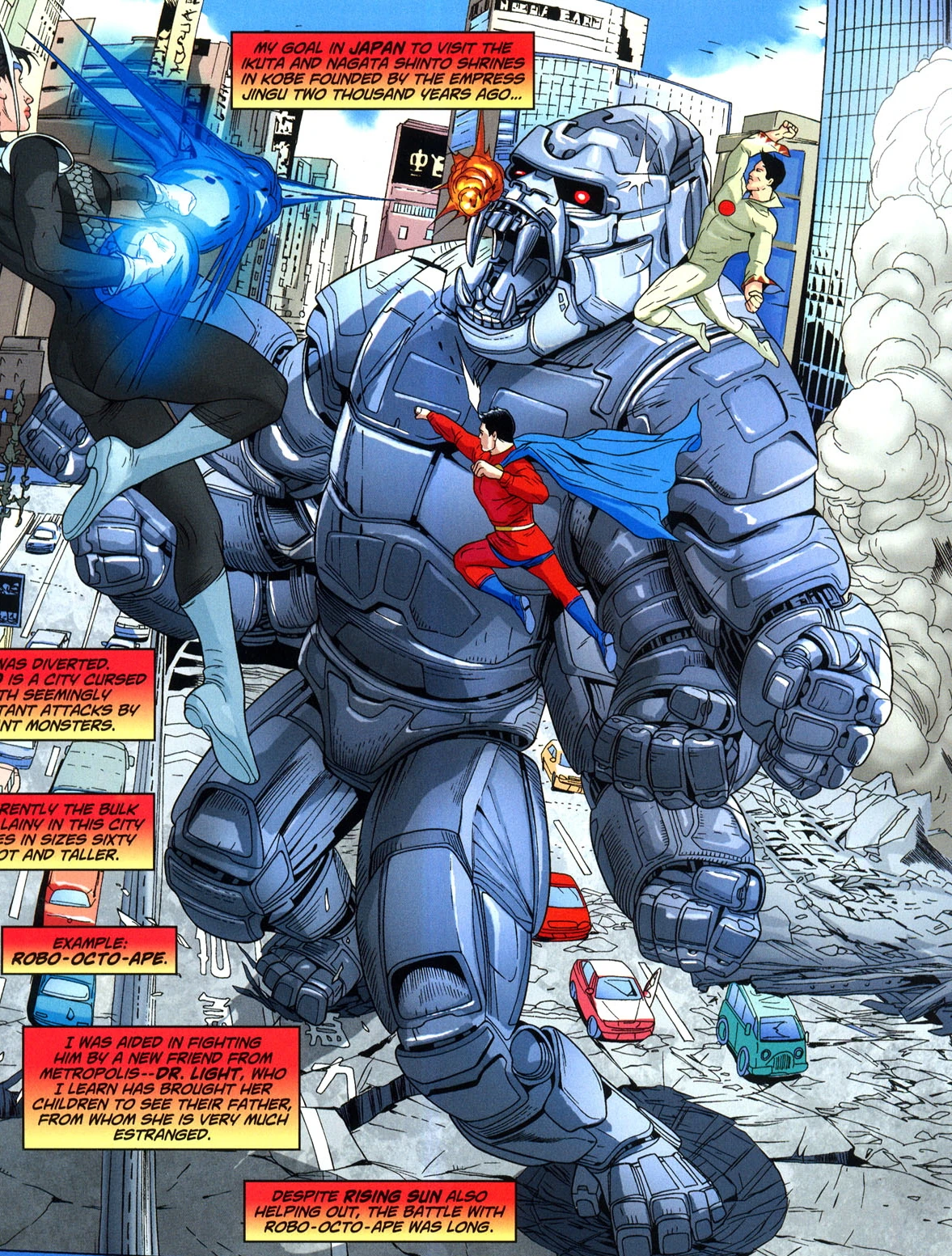 Robo-Octo-Ape (New Earth) | DC Database | FANDOM powered by Wikia