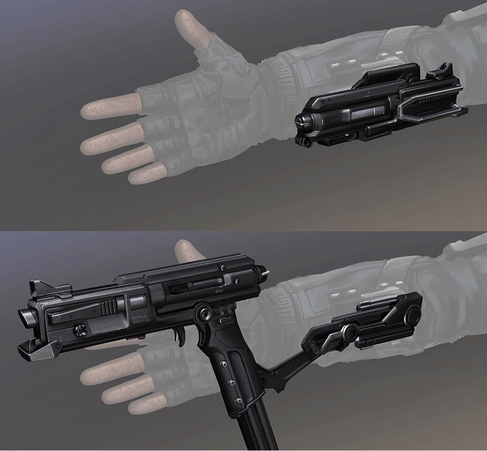 Image - 851815 wrist mounted gun.jpg | Comic Crossroads | FANDOM ...