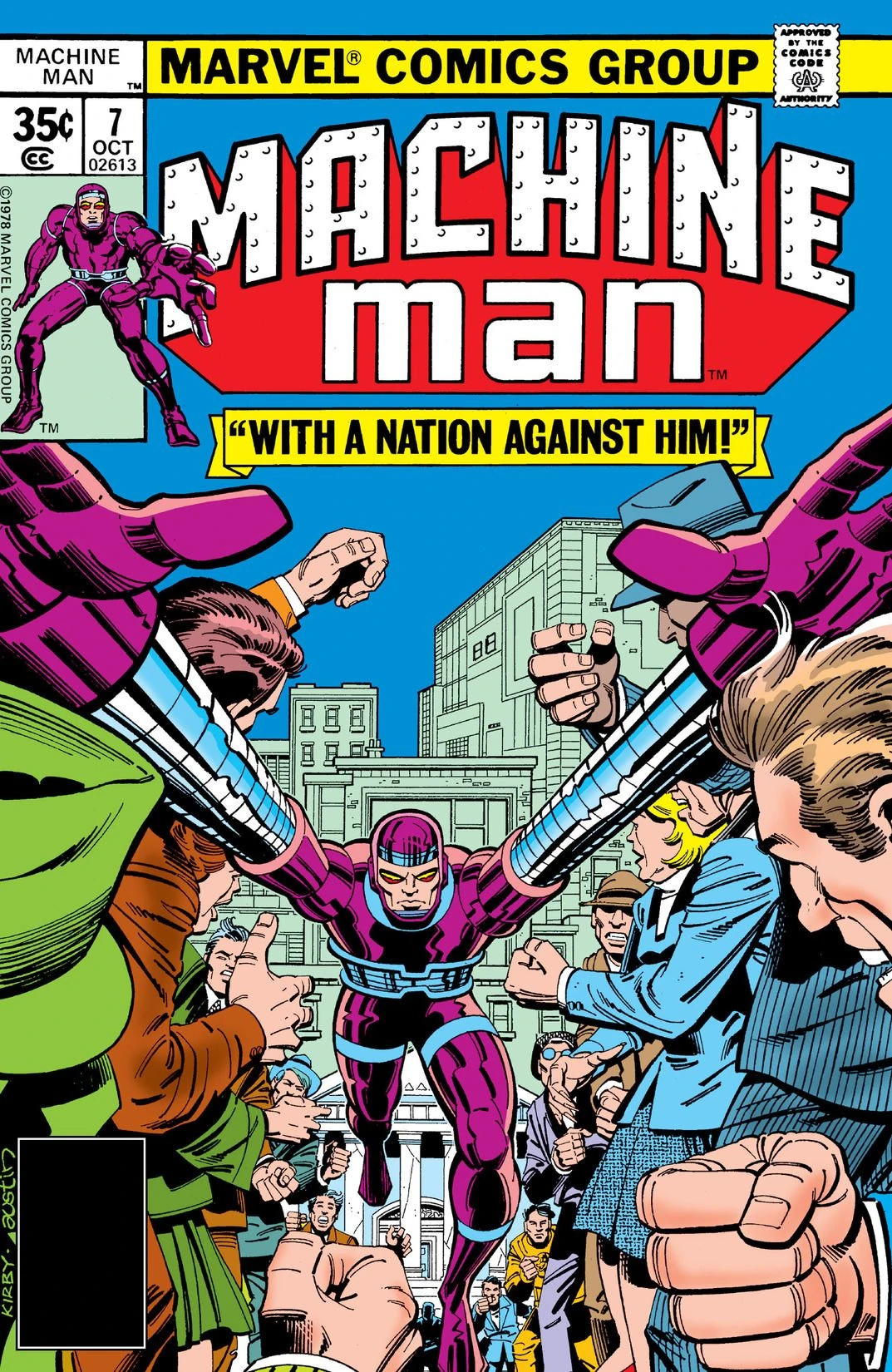 Machine Man Vol 1 7 | Marvel Database | FANDOM powered by Wikia