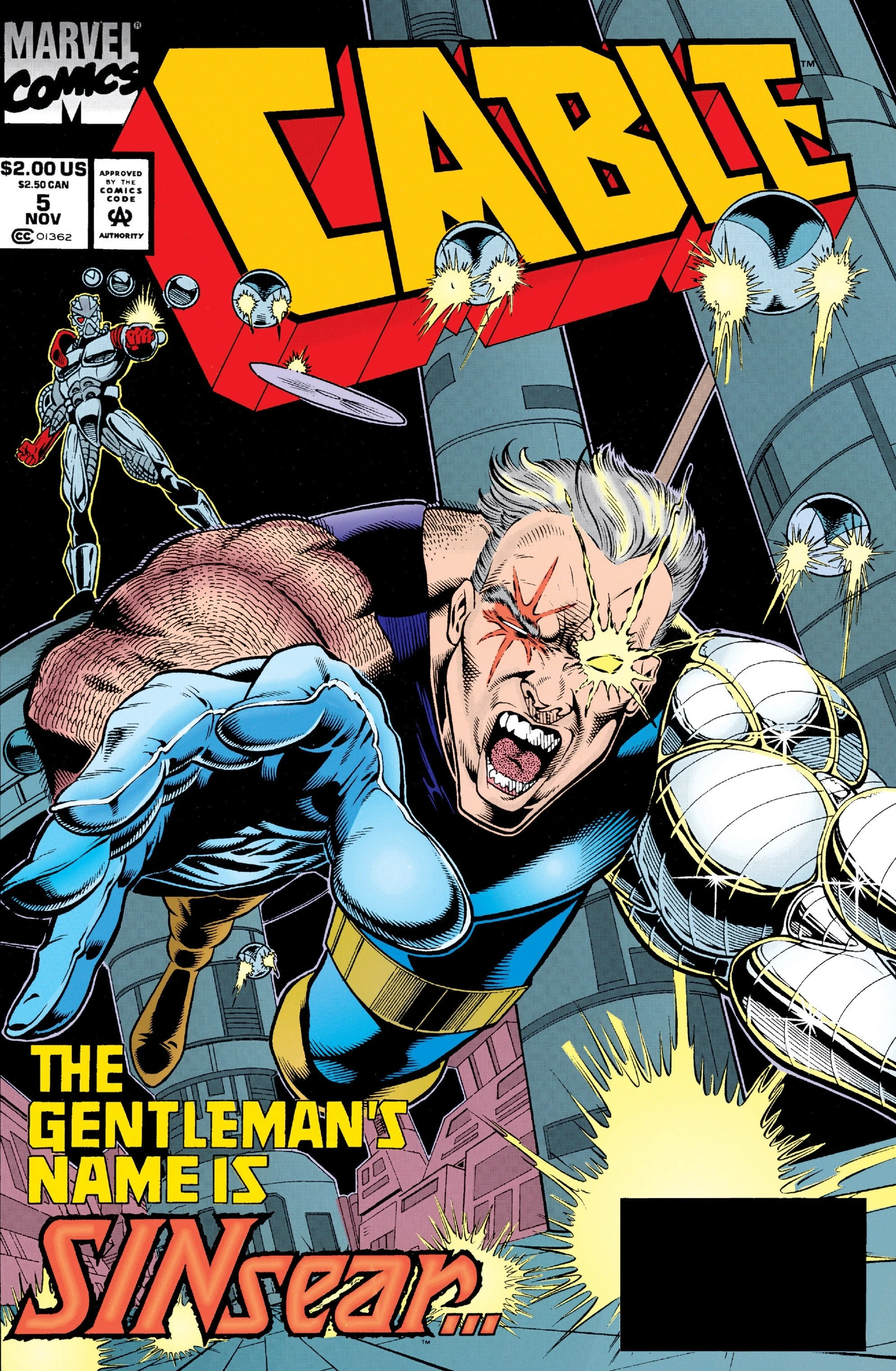 Cable Vol 1 5 | Marvel Database | Fandom powered by Wikia