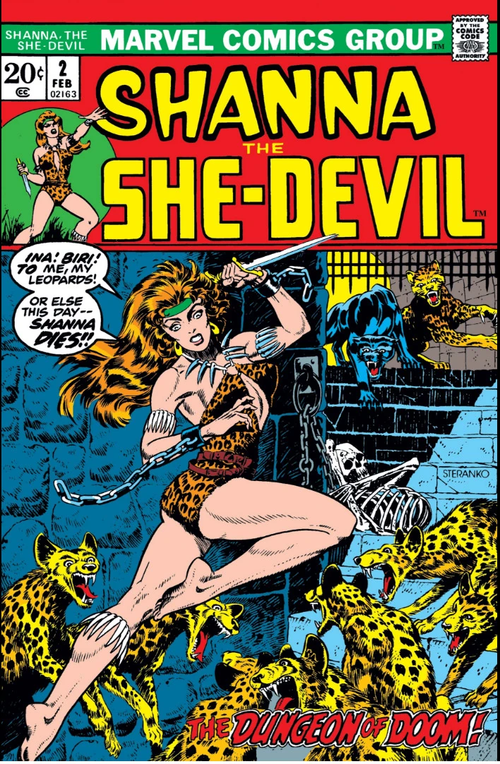 Shanna, The She-Devil Vol 1 2 | Marvel Database | Fandom powered by Wikia