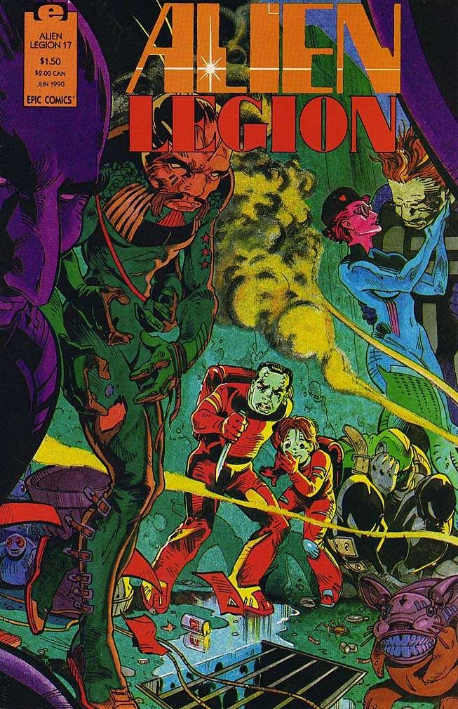 Alien Legion Vol 2 17 | Marvel Database | FANDOM powered by Wikia