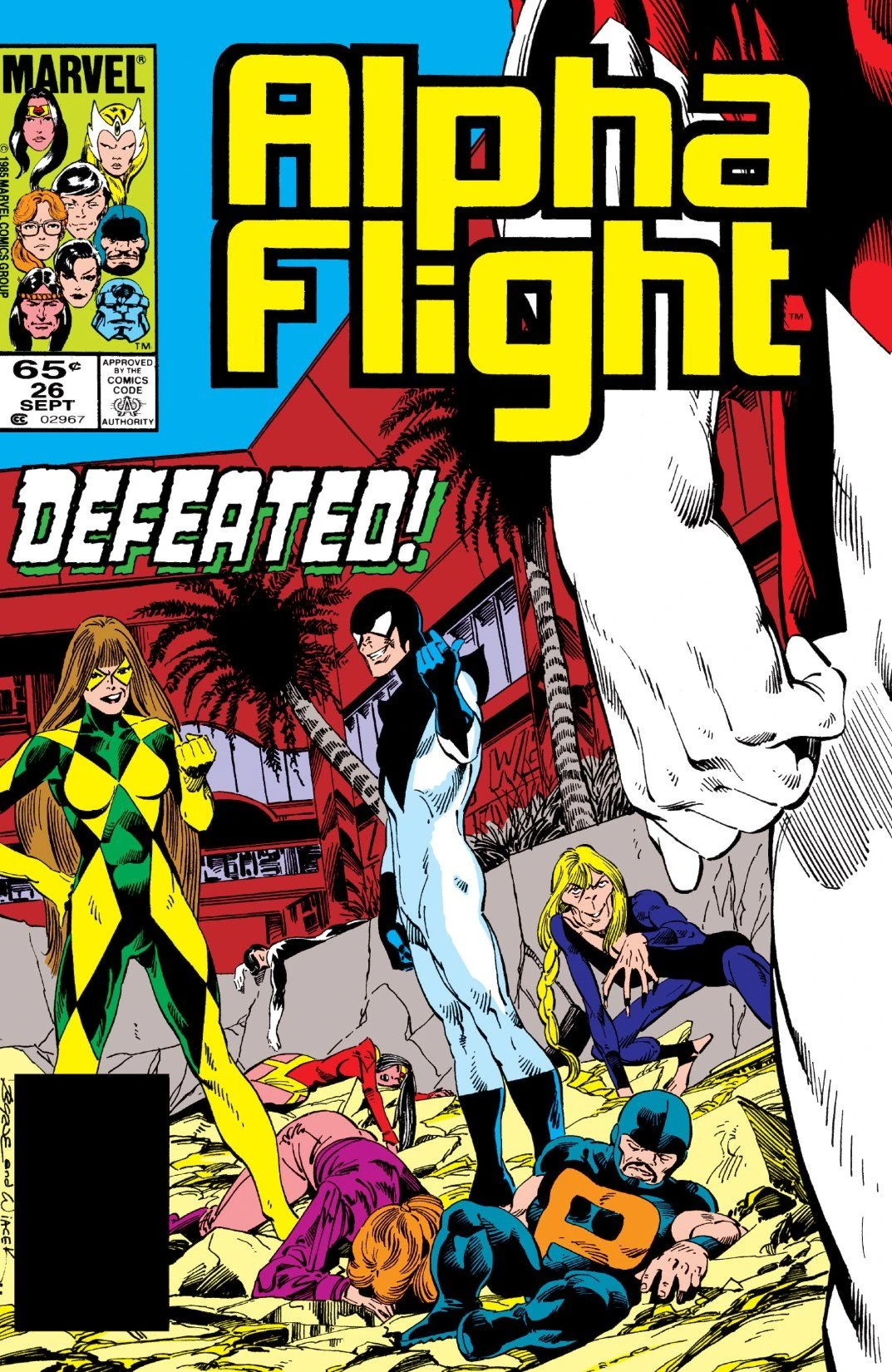 Alpha Flight Vol 1 26 | Marvel Database | Fandom powered by Wikia