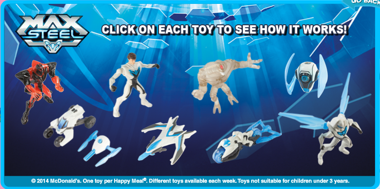 Mcdonalds Toys Max Steel Reboot Wiki Fandom Powered By Wikia