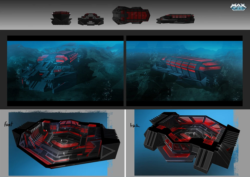 Miles Dread's Undersea Base | Max Steel Reboot Wiki | FANDOM powered by ...