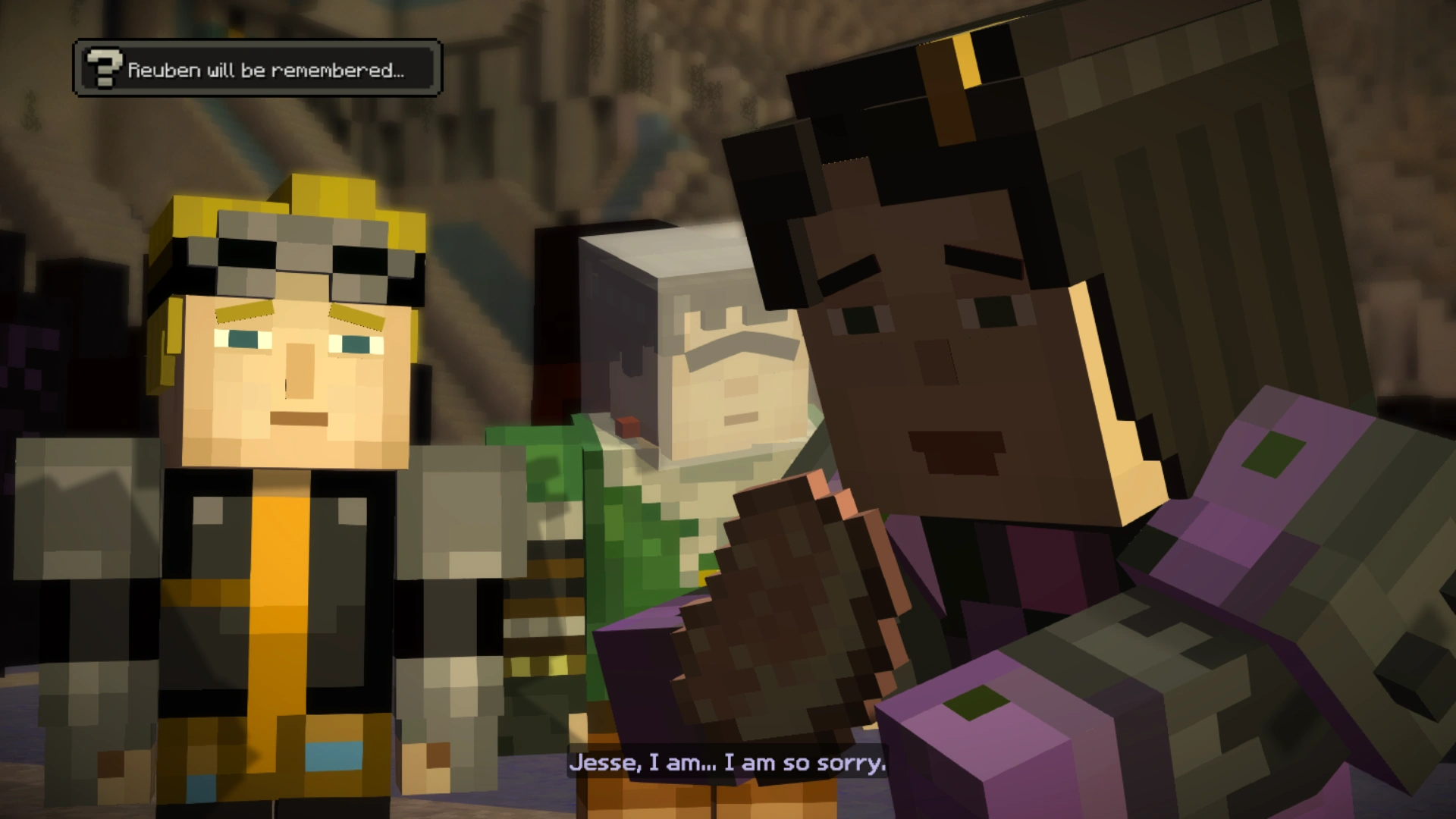 Image - Reuben's Death.png | Minecraft Story Mode Wiki | FANDOM powered ...