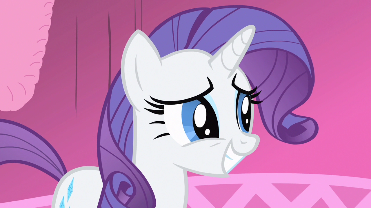 Image - Rarity still smiling S1E20.png | My Little Pony Friendship is ...