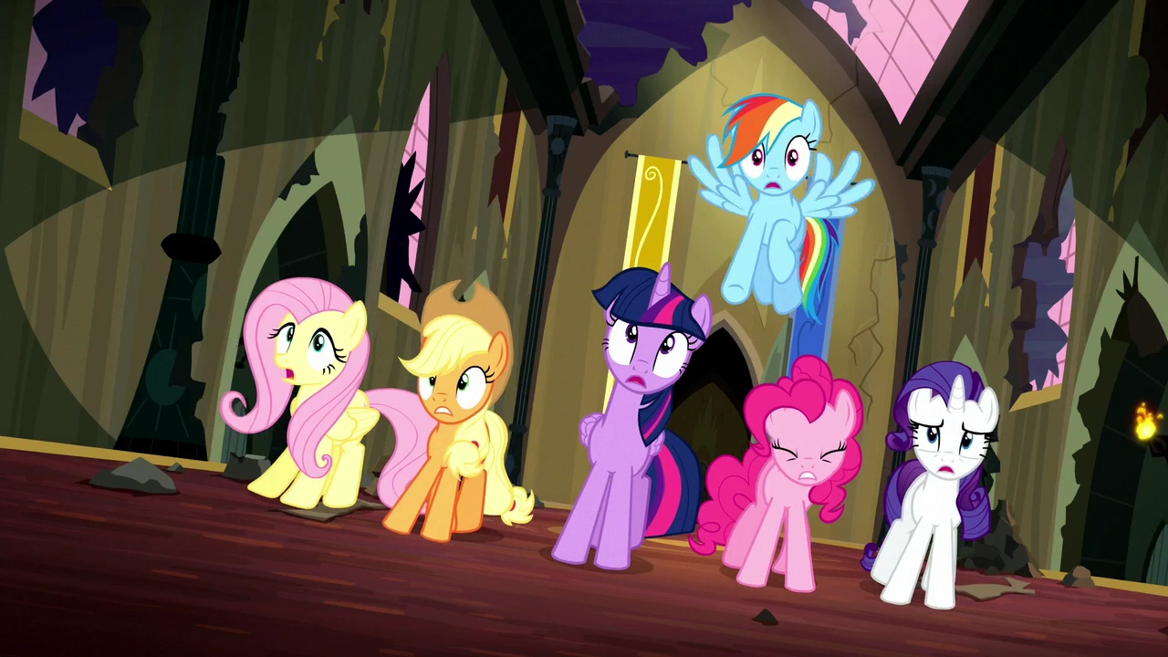 Image - Mane Six shocked S5E13.png | My Little Pony Friendship is Magic ...
