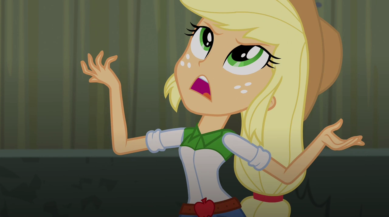 Image - AJ "Again with the costumes!" EG2.png | My Little Pony ...